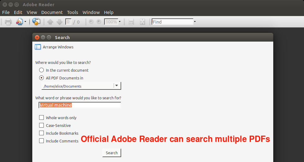 How To Search Multiple Pdf Files At The Same Time Garrydebt